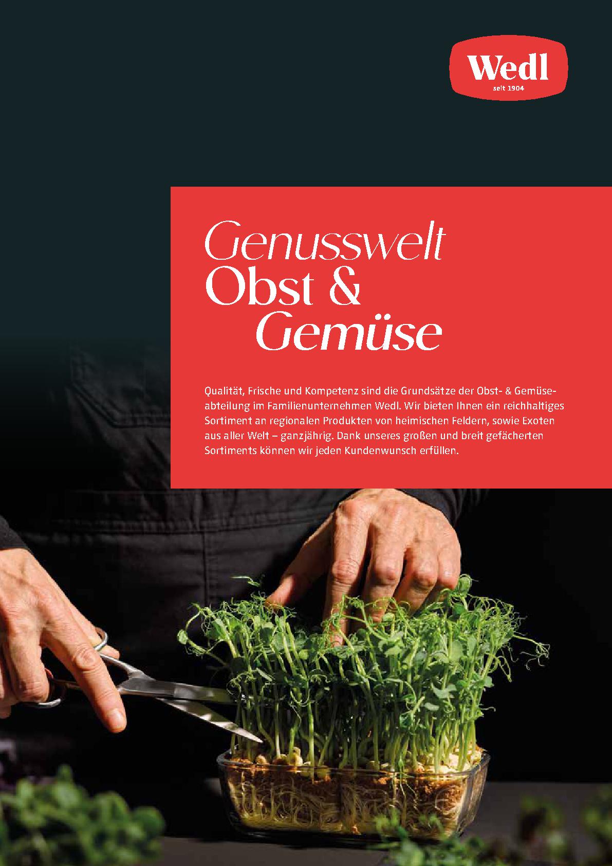 Wedl Sortimentskataloge